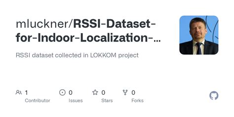 Github Mlucknerrssi Dataset For Indoor Localization Fingerprinting Rssi Dataset Collected In
