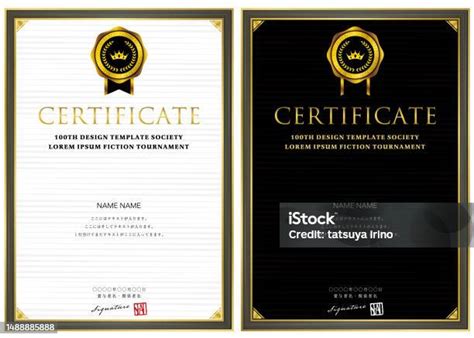 Conception Du Modèle De Certificat Dattribution 140 Vecteurs Libres De