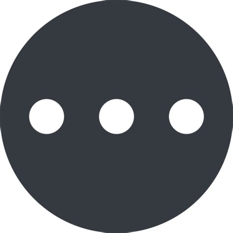 Ellipsis Icon By Friconix Fi Cwsuxl Ellipsis Upwidesolidcircle
