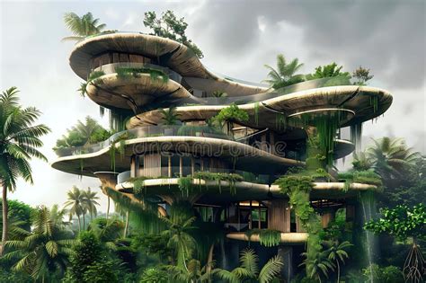 futuristic bio integrated architecture a multi level structure design