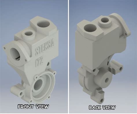 Render Autodesk Inventor A Water Pump Autodesk Inventor Toilet