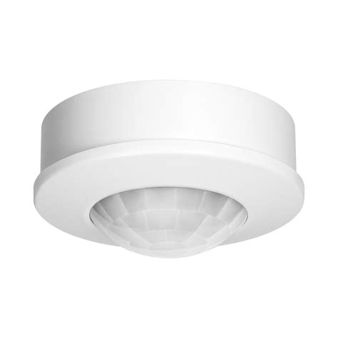 Pir Motion Sensor 360° Ip20 1200w Max Range 8m White
