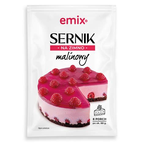 Emix Sernik Na Zimno Malinowy 154g 5901858004095 Cena Opinie
