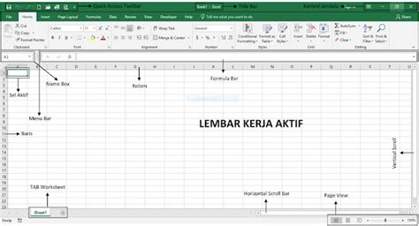 Cara Membuat Workbook Baru Pada Microsoft Excel 2019 Blog Csu