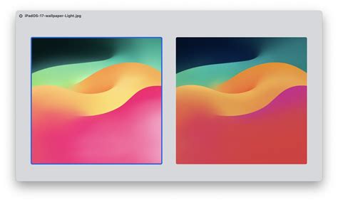 Download The Ipados 17 Default Wallpapers Now