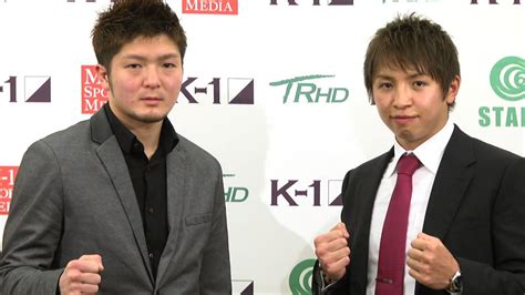 15130 K 1 World Gp 2015 左右田泰臣 Vs 久保優太 発表会見／k 1 World Gp 2015 Press