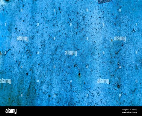 Texture In Blue Bright Matte Surface There Is A Patch On The Texture