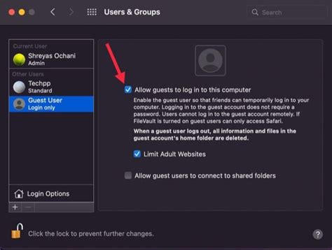 How To Remove User From Mac Standard Admin And Guest Users TechPP