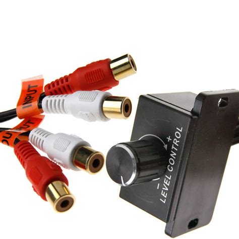 Auto Stereo Versterker Gain Niveau Bass Audio Volu Grandado