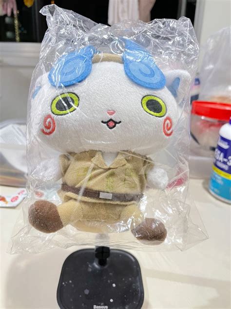 new yo kai watch komasan stuffed plush toy yokai koma san cute soft toy