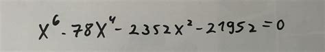 How To Solve A Sextic Function Raskmath