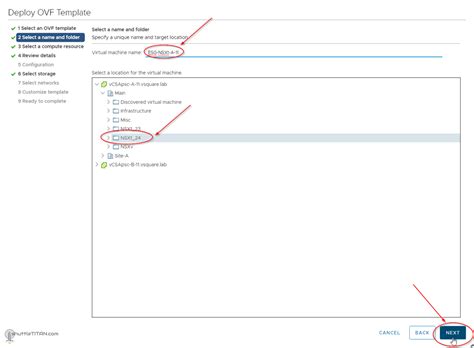NSX T Installation Series Step 10 Option 1 Install NSX T Edge VM On ESXi Using VSphere UI