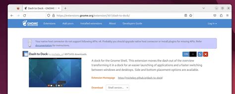 easy transitioning from dash to dock in ubuntu 22 04