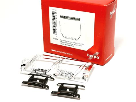 streckermax 054270 Zubehör Sonnenblende und Lampenbügel für MAN TGX