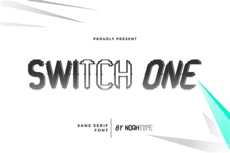 Switch One Gaming Font By NoahType Studio