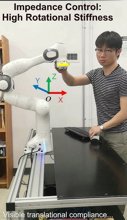 Impedance Control Of A 7 Dof Manipulator With High Rotational Stiffness Youtube