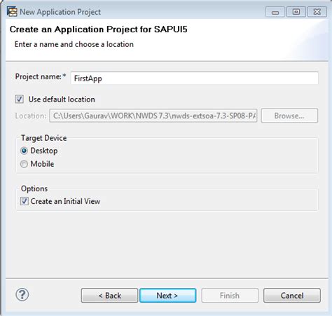 Create Your First Sapui5 Desktop Application With Sap Community