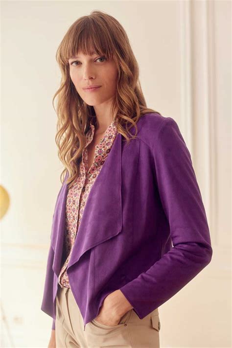 Veste Daim Nathalie Chaize