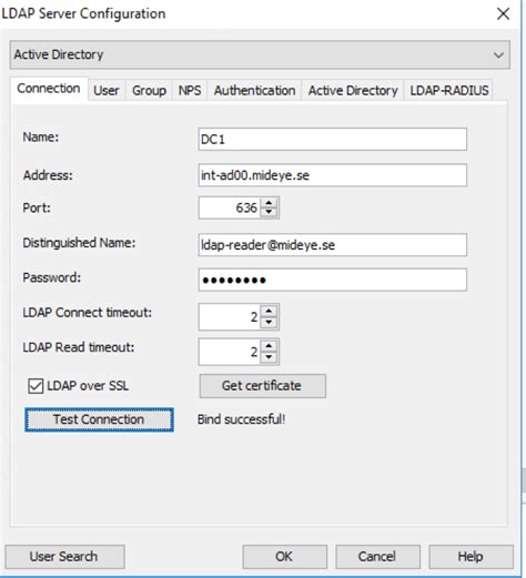 Mideye Server 4 Ldap Profile Configuration Docs
