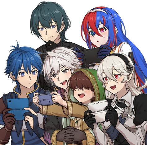 Byleth Corrin Robin Corrin Byleth And 4 More Fire Emblem And 6