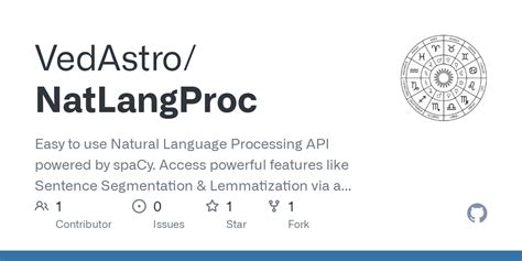 GitHub VedAstro NatLangProc Easy To Use Natural Language Processing