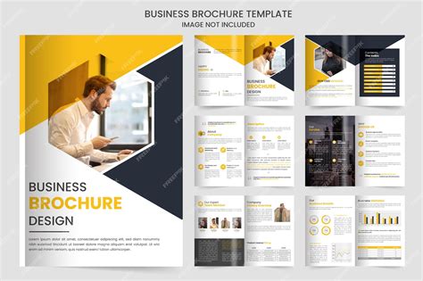 Premium Vector Brochure Template Layout Design And Corporate Minimal Company Profile Multipage