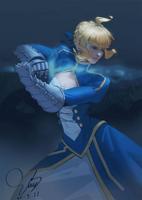 My Saber Fanart Fatezero Ranimeart
