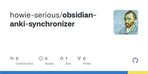 GitHub Howie Serious Obsidian Anki Synchronizer