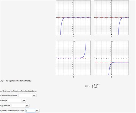Solved Et F Be The Exponential Function Defined By F X Chegg