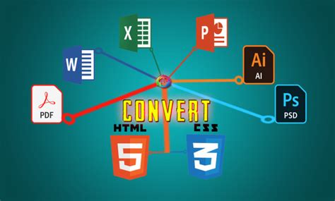 convert pdf word excel file into html css by rakib khan rt fiverr