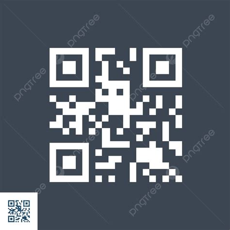 Qr Code Vector Icon Information Isolated Scan Vector Information