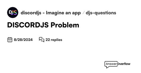 discord js problem discord js imagine an app