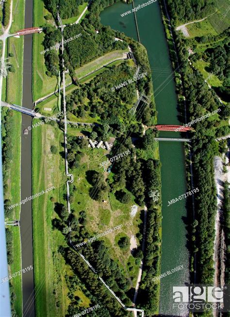Aerial View Emscher Art Observatory Waiting For The River Geert Van