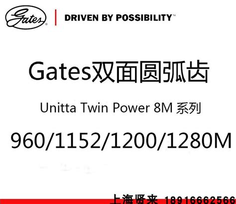 美国进口GAES双面齿TTP 960 1152 1200 1280 8M橡胶同步带 大器宇非凡的小店