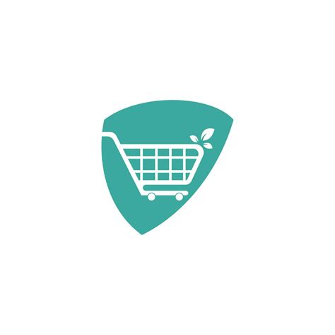 Green Leaf Shopping Cart Logo Design Inspiration Shopping Cart And