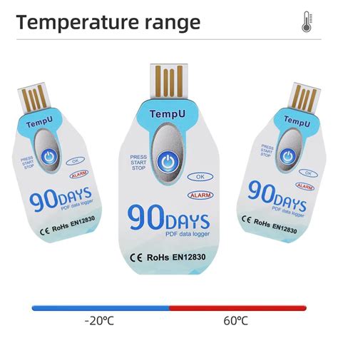 TempU Disposable Temperature Recorder For Cold Chain Transport Vehicles Days Alexnld Com