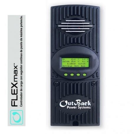 Reguladores De Carga MPPT Regulador Maximizador Outback FLEXmax MPPT