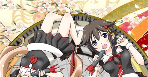 絶対海域名古屋遠征 回レ！羅針盤 ～白露型艦娘～ にんじんのイラスト Pixiv