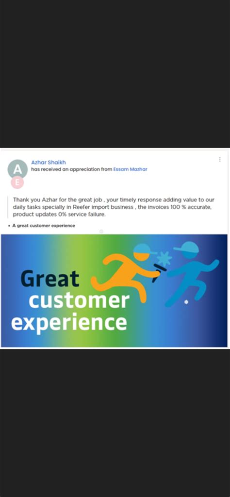 Azhar Shaikh On Linkedin Customerexperience Awardachievement