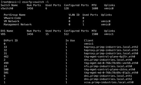 Quick Tip Retrieving Vsphere Distributed Switch Vds Dvport Id