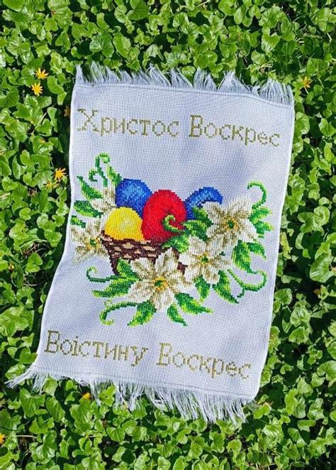 Пасхальний рушник ручної роботи паска — ціна 395 грн у каталозі Все для