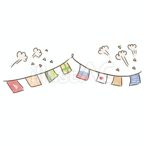 運動会の国旗イラスト No 882278｜無料イラスト・フリー素材なら「イラストac」