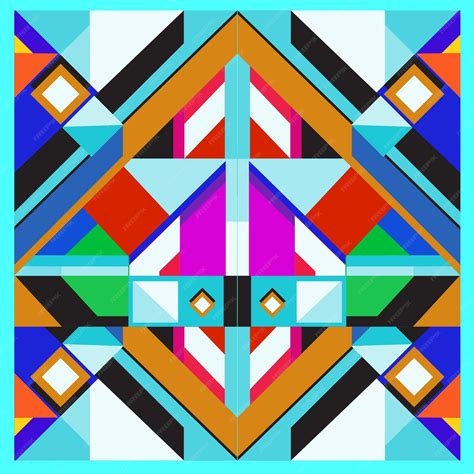 Premium Vector Trendy Geometric Elements Memphis Greeting Cards Design Retro Style Texture