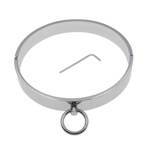 Bdsm Collar Metal Bondage Collar Slave 2 Size Neck Coller Sex Slave Role Play Necklace For