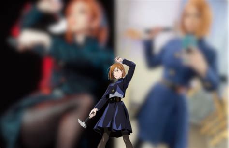 Modelo Akemikun Fez Um Deslumbrante Cosplay De Nobara Kugisaki De
