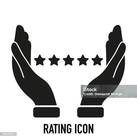 고객 만족 아이콘 별 다섯 개를 들고 있는 손 벡터 등급 아이콘입니다 1위에 대한 스톡 벡터 아트 및 기타 이미지 1위 계급 고객 Istock