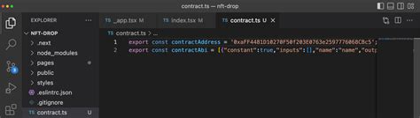 Interact With Any Smart Contract In The Sdk Using Abis