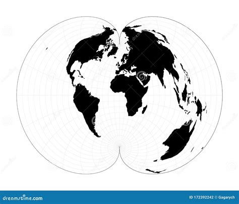 矢量世界地图 向量例证 插画 包括有 地产 政府 亚马逊 看板卡 巡航 平面 纬度 例证 172392242