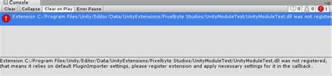 A Custom Unity Module Problem Pluginimporter Settings And The