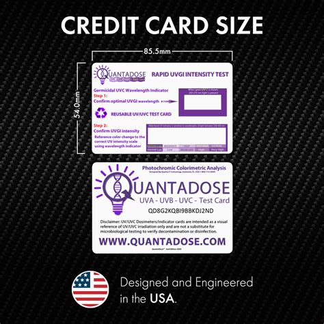 20 Pcs UV Test Cards UVC Test Strips LED Ultraviolet Disinfection Lamp UV Discoloration